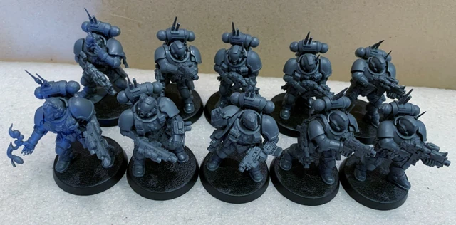 WARHAMMER 40K PRIMARIS Space Marines Primaris Infiltrators Squad x10 £6 ...