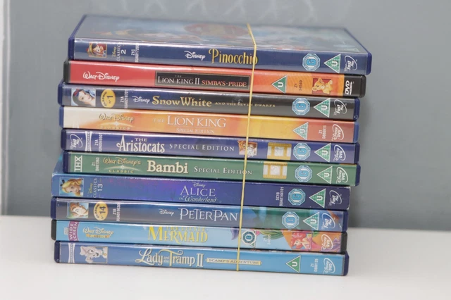 DISNEY DVD'S , bundle of 10 (very good titles), (B4). £16.12 - PicClick UK