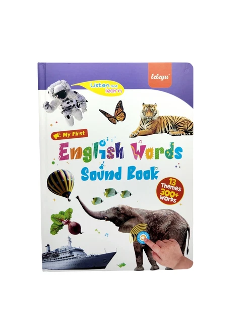 KIDS INTERACTIVE TOUCH Sound Book Activity Listen & Learn Great For ...