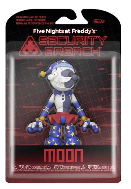 FIVE NIGHTS AT Freddys Moon Figure FNAF Security Breach Funko Action UK ...