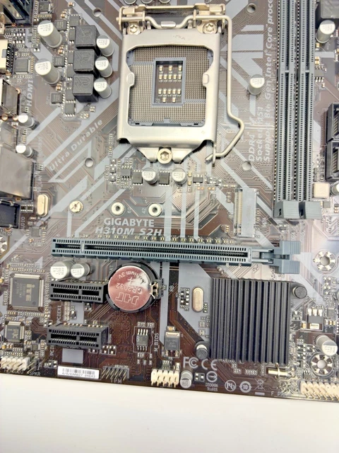 GIGABYTE H310M S2H LGA1151 DDR4 Micro ATX Motherboard + Intel Stock ...