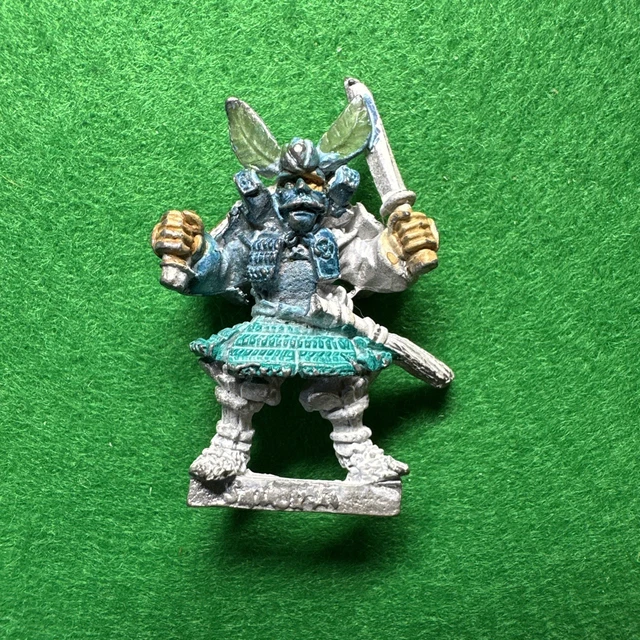 CITADEL WARHAMMER WHFB 80s Oriental Hero OH2 Samurai DAMAGED Games ...