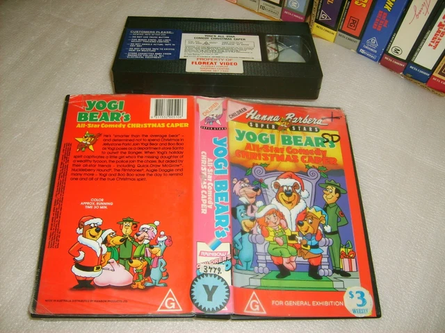 Yogi Bears All Star Christmas Caper Hanna Barbera 1989 Oz Rainbow