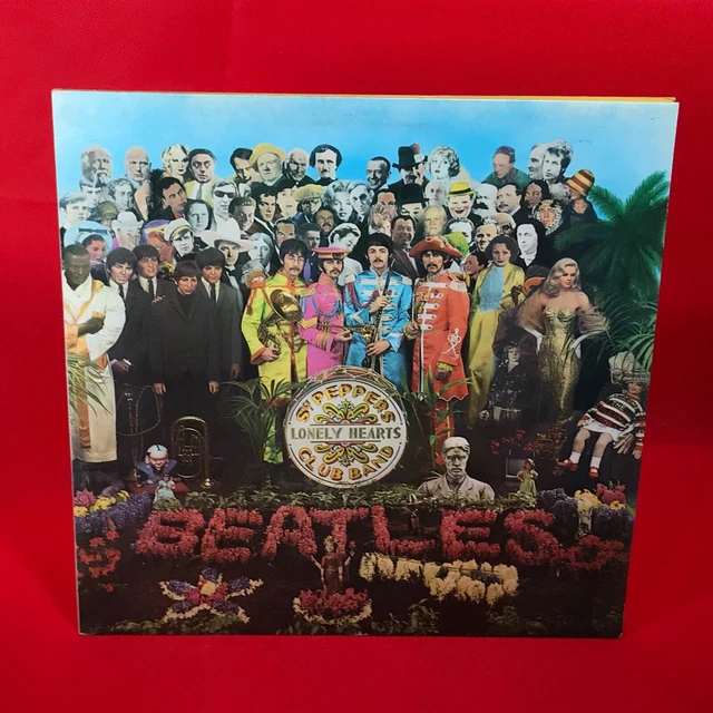 THE BEATLES SGT. Pepper's Lonely Hearts Club Band 1980 UK original ...