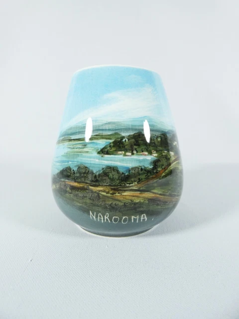 ANTIQUE VINTAGE STUDIO Anna Australian Pottery Narooma Flower Vase ...
