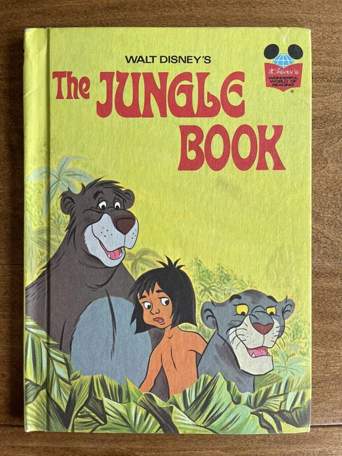 VINTAGE HARDCOVER BOOK Walt Disney's The Jungle Book 1974 £6.04 ...