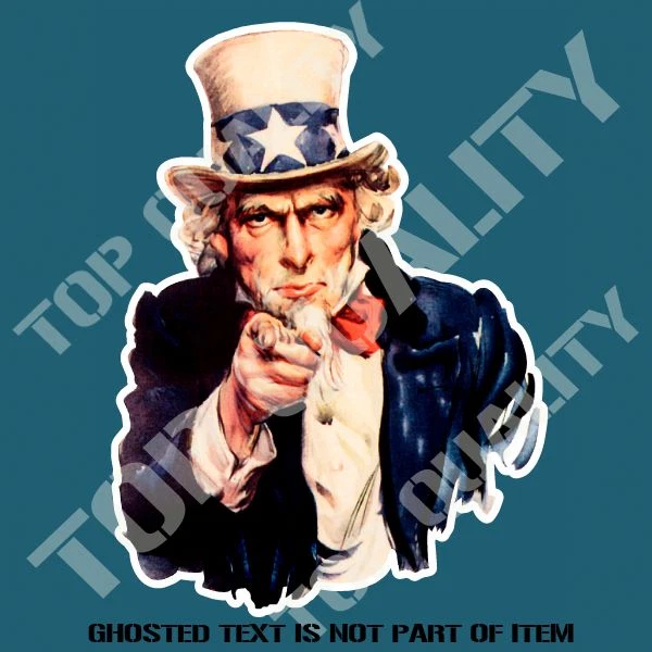 UNCLE SAM HOT Rod Decal Sticker Vintage Americana Hot Rod Rat Rod ...