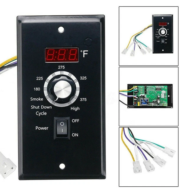 TABLEAU DE CONTRÔLE du thermostat numérique de haute qualité pour granulés d EUR 53,53 - PicClick FR