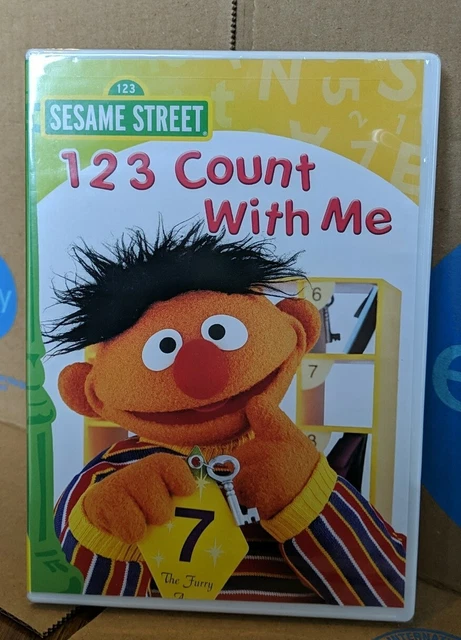 SESAME STREET - 1 2 3 Count With Me (DVD, 1999) FLAMBANT NEUF EUR 7,20 ...
