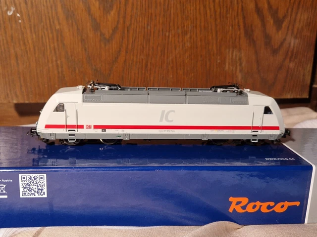 ROCO 79986 DB E-Lok BR 101 Werbelok für "50 Jahre IC" 101 013-1 in AC Sound EUR 183,66 - PicClick DE