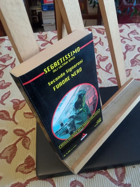SECONDO SIGNORONI COSTA Furore nero Segretissimo n°1544 Mondadori EUR ...
