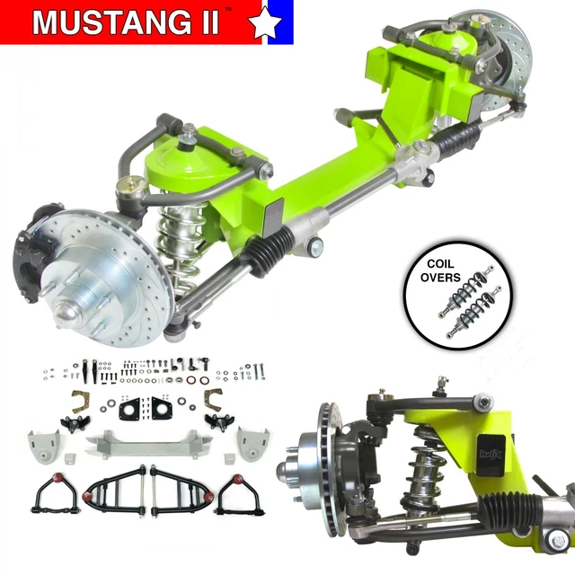 1964 - 1970 Ford Mustang II Cougar Manual Complete Front End Suspension ...