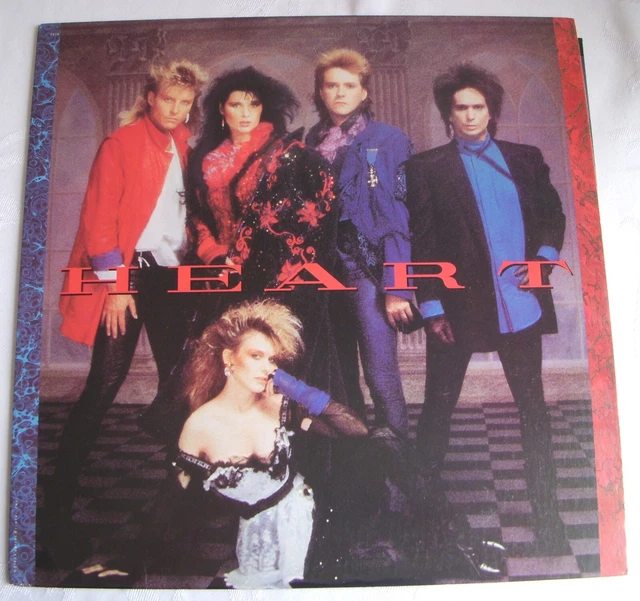 LP VINYLE ÉPONYME Heart 1985 st-12410 emi/Capitol très bon jeu testé ...