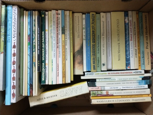 BÜCHERPAKET DDR DER Kinderbuchverlag Berlin, Lilo Hardel.. - 44 ...