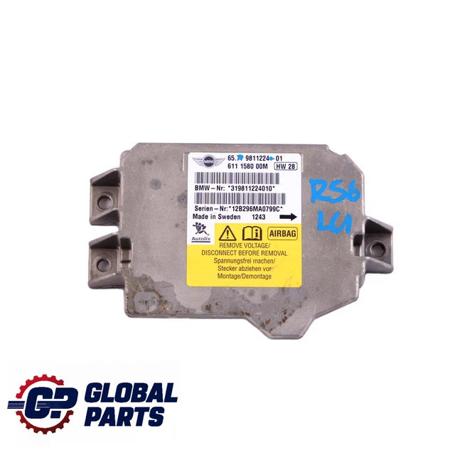 MINI COOPER ONE R55 R56 R57 Airbag ECU Control Unit Module 9811224 $109 ...