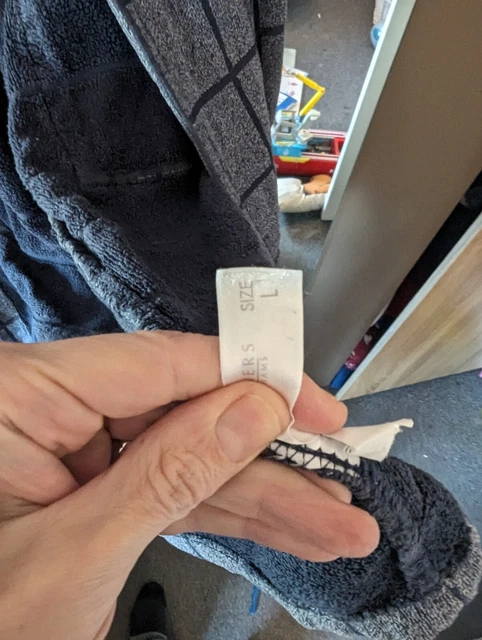 ROCHA JOHN ROCHA Mens Dressing Gown Size Large Debenhams £12.99 ...