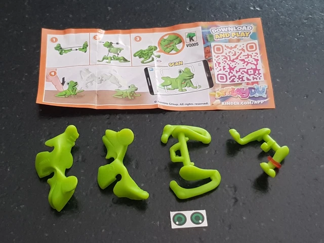 KINDER SURPRISE 2024 / 2025 VQ005 : Grenouille + BPZ EUR 2,50 - PicClick FR