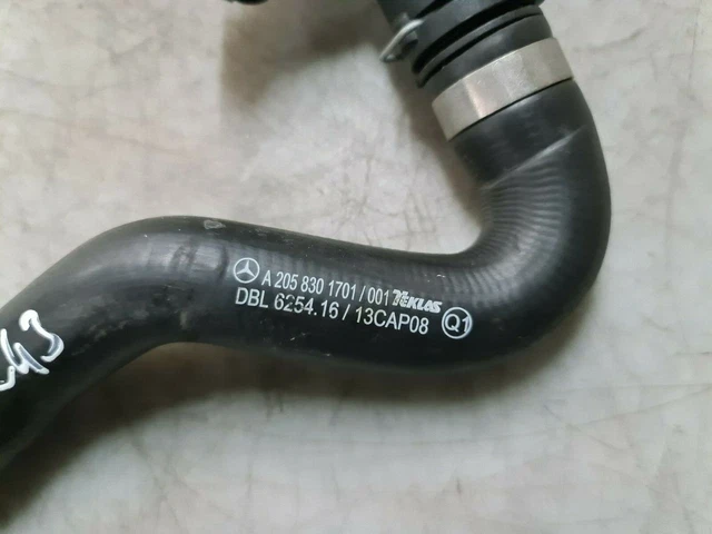 MERCEDES C-CLASS W205 C43 3.0 Water Coolant Pipe Hose A2058301701 ...