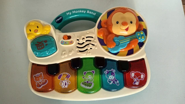 VINTAGE VTECH & My Monkey Band " Young Kids Musical Toy £5.91 - PicClick UK