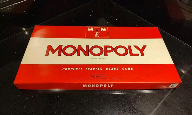 VINTAGE MONOPOLY BOARD Game Original Long Red Box, Metal Pieces, 1972 £ ...