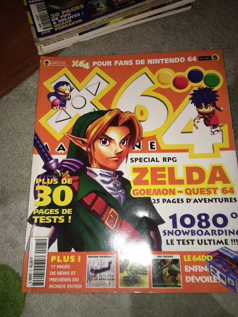 MAGAZINE RETROGAMING: X64 magazine Nintendo 64 N64 N°5 EUR 19,00 ...