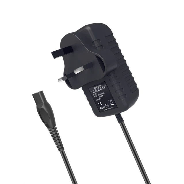 UK SHAVER CHARGER Power Lead Cable Cord For Philips PT920 PT925 QT4019 ...