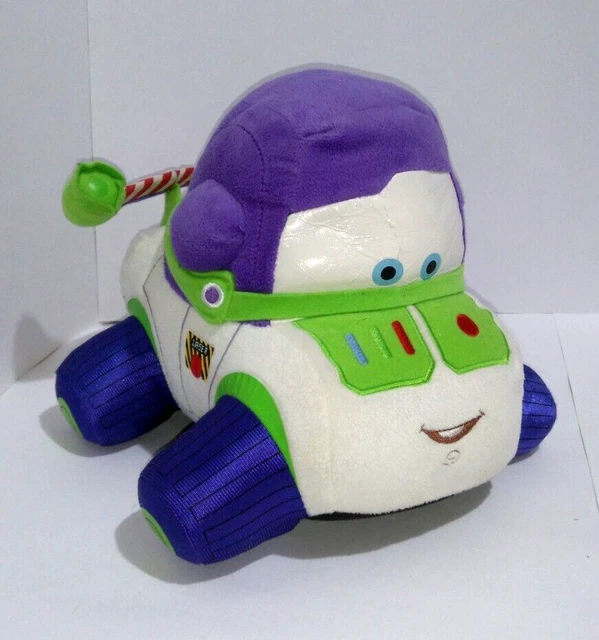 DISNEY STORE PIXAR Toy Story Buzz Lightyear Car Plush Soft Toy Figure ...