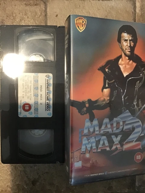 MAD MAX 2 - VHS Video Tape - (1988) - Mel Gibson embossed small box. £ ...
