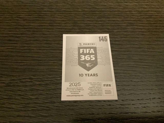 FIFA 365 2025💥PANINI💥MONACO💥BEN Seghir💥Fig. N°145 EUR 1,00 - PicClick IT