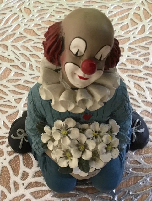 Gilde Clown Mit Blumenstrau