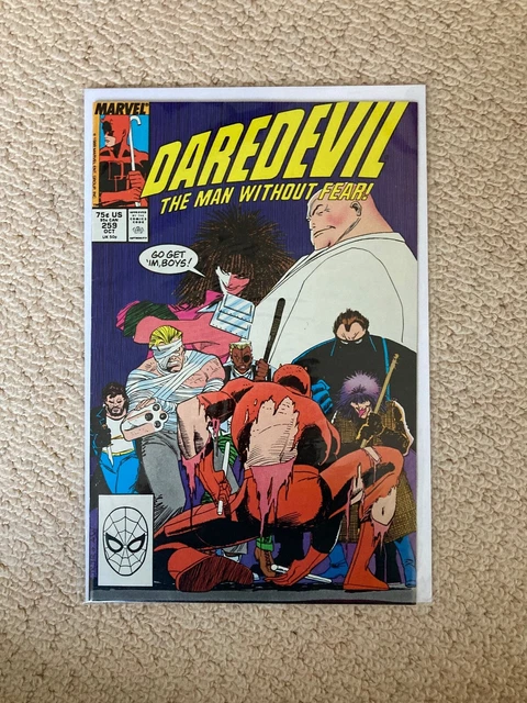 DAREDEVIL MAN WITHOUT Fear Vol.1 #259 Ann Nocenti, John Romita Jr ...
