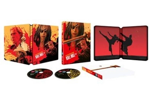 KILL BILL VOLUME 2 4K UHD Steelbook Blu-ray Bluray 2 Disc Boxset Box ...