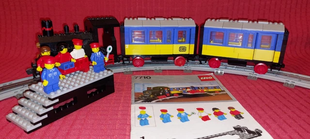 LEGO 7710 EISENBAHN Lokomotive komplett Push Along mit BA EUR 99,99 ...