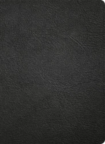 HOLMAN BIBLE PUBLIS NASB Study Bible, Black Genuine Leather, Ind (de ...