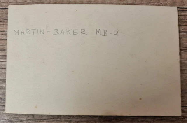 RARE ANCIENNE PHOTO CARTE POSTALE AVION - MARTIN-Baker MB - 2 - En ...