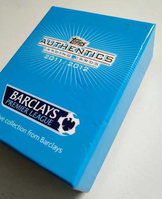 AUTHENTICS 2011/12 TRADING Card Collection Exclusive Barclays Complete ...