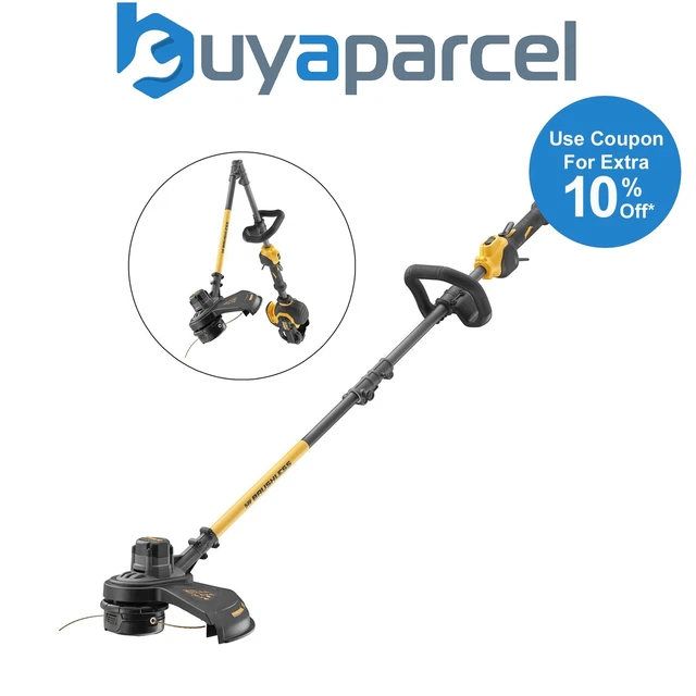 DEWALT DCM5713N 54V XR Flexvolt Cordless Grass Timmer Cutter Split ...