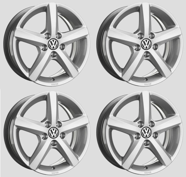 GENUINE 16” ALLOY Wheels VW Amarok 5x120 PCD Aspen Set of Four New T5 ...
