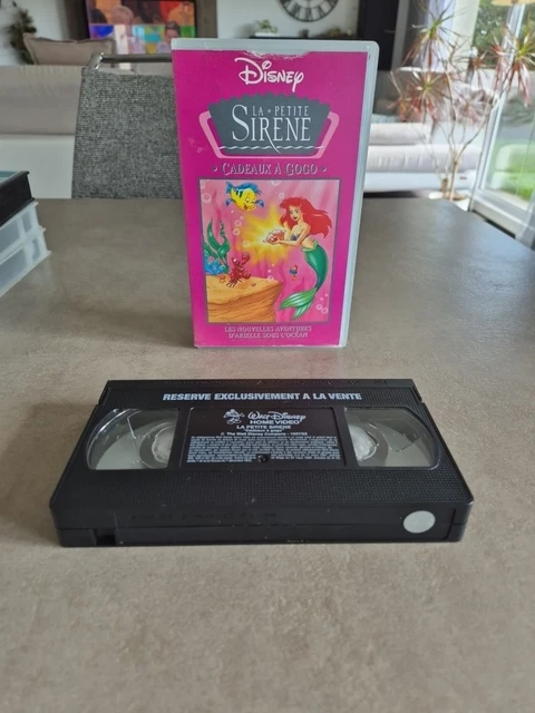 CASSETTE VHS WALT disney La Petite Sirène Cadeaux A Gogo EUR 1,00 - PicClick FR