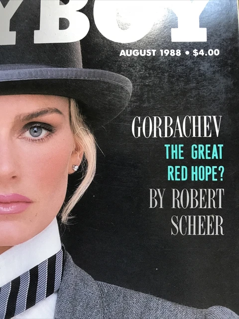 PLAYBOY US AUGUST 1988 KIMBERLEY CONRAD Harvey Fierstein HELLE ...