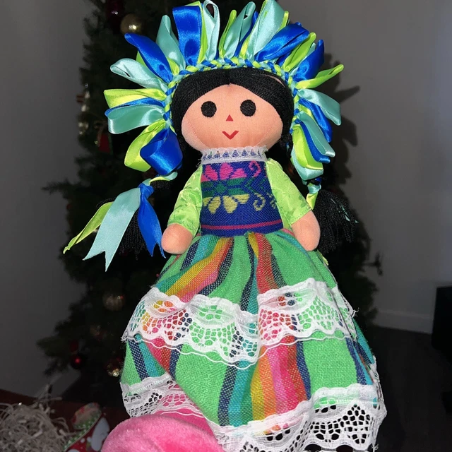 POUPÉE LELELE/POUPÉE OTOMI/POUPÉE Rag Mexicaine/poupée Artisanale/lelele Traditionnelle EUR 38 ...