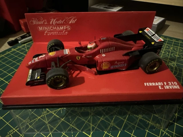MINICHAMPS /F1 1996 Ferrari F310 - Eddie Irvine - Voiture Miniature ...