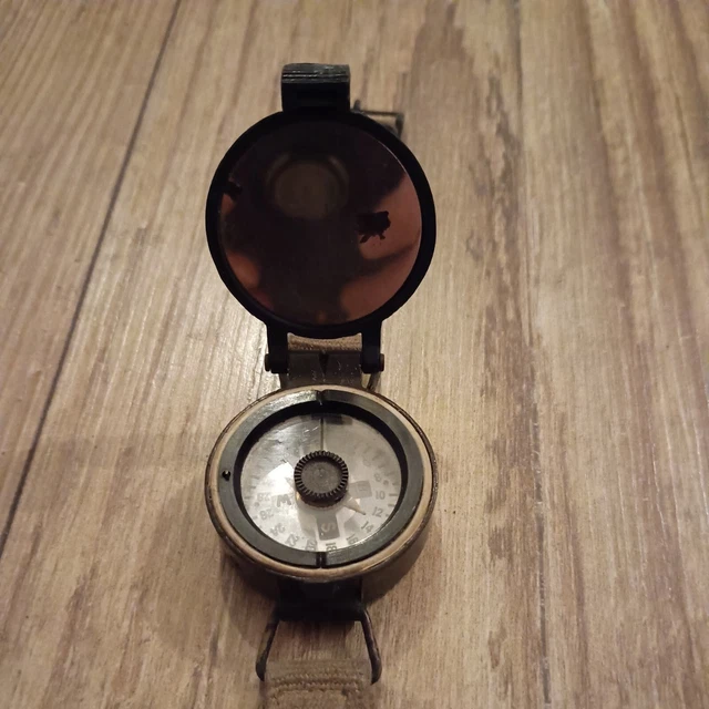 ROYAL AIR FORCE RAF Pilot's Survival Wrist Compass Ref 6B/2593 No ...