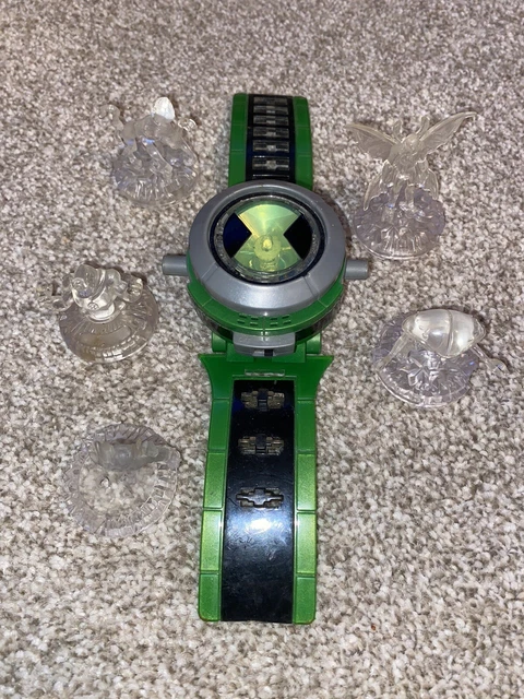 BEN 10 ULTIMATE Omnitrix Crystal Topper Watch & Figures Bandai Alien ...