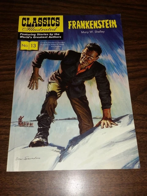CLASSICS ILLUSTRATED #13 Frankenstein Mary W. Shelley Graphic Novel ...