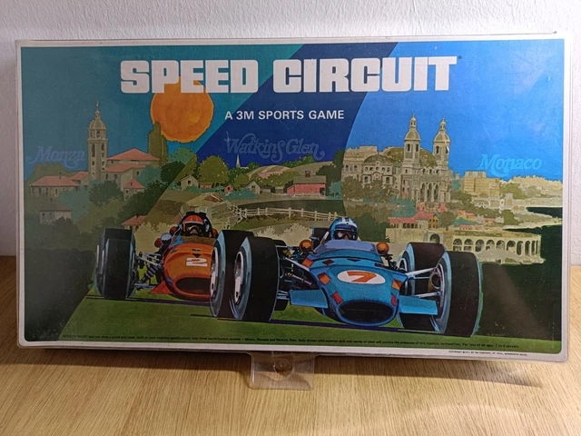 VINTAGE USA 3 circuit Speed Circuit Strategy Formula 1 Racing Board ...