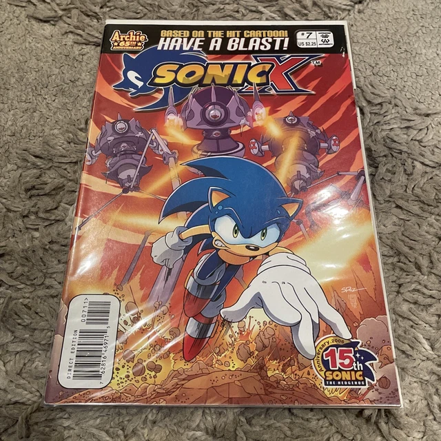 SONIC THE HEDGEHOG X Archie Comic Issue 7 Rare Sega £21.52 - PicClick UK