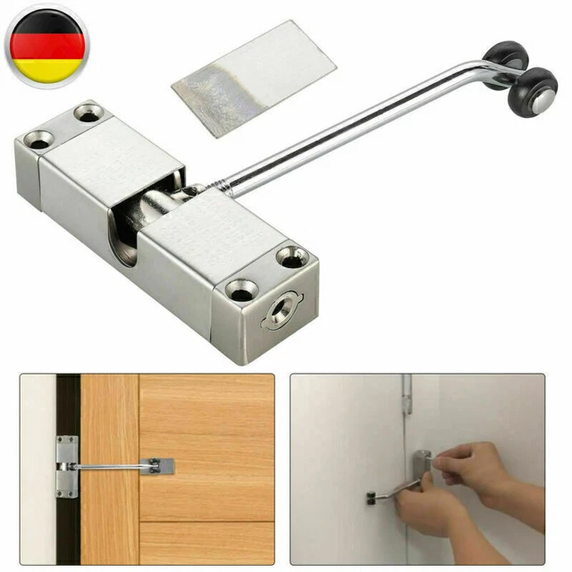 TÜRSCHLIESSER ZIMMERTÜR SCHLIESSER Federkraftschließer Türanlehner Türhalter DE EUR 16,49 ...