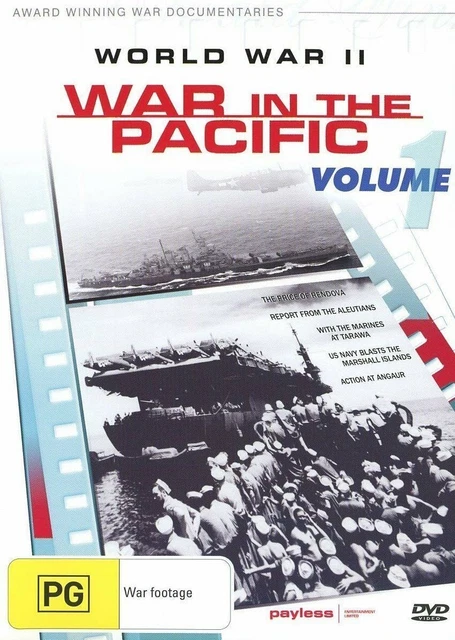 WORLD WAR II WAR IN THE PACIFIC VOLUME 1 -Rare DVD Aus Stock War Series ...