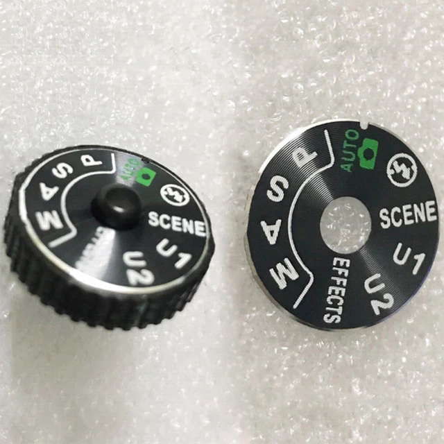 FOR NIKON D7100 D7200 Top Cover Mode Dial Button Kit/Sticker Camera ...